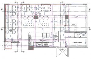 Bar Design With Bold Color Combination | ESI Design Studio - The ...