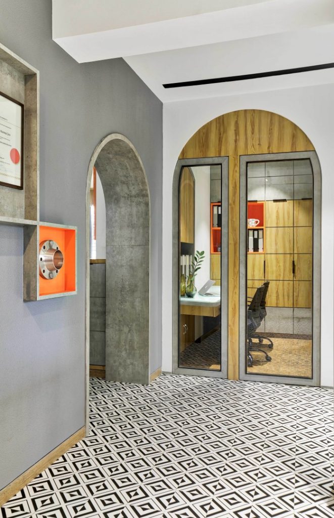The Arched Office Design | Gaurav Kharkar & Associates - The Architects ...