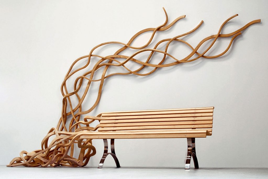 "Spaghetti Benches" Bench Collection By Pablo Reinoso. - The Architects ...
