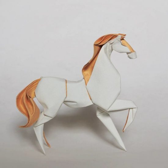 Curved Origami Sculptures Using A Wet-Folding Technique By Hoang Tien ...