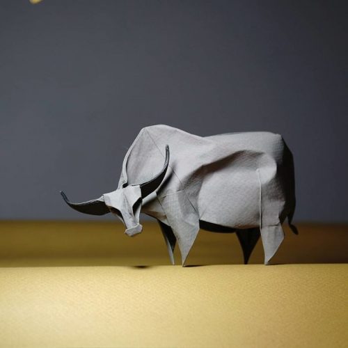 Curved Origami Sculptures Using A Wet-Folding Technique By Hoang Tien ...