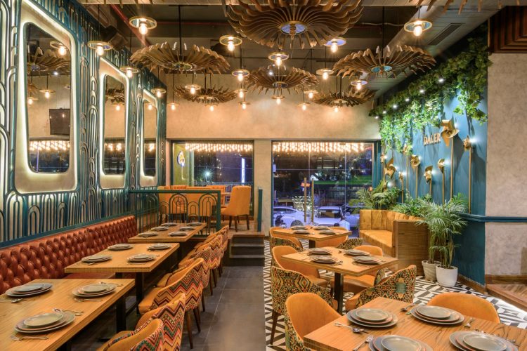Daler - Restaurant Interior Bringing Festivity vibes | Design Ethics ...