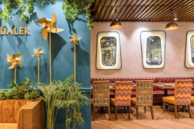 Daler - Restaurant Interior Bringing Festivity vibes | Design Ethics ...