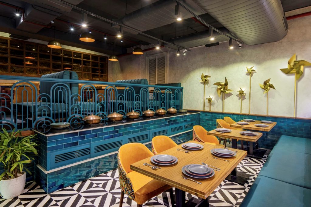 Daler - Restaurant Interior Bringing Festivity vibes | Design Ethics ...
