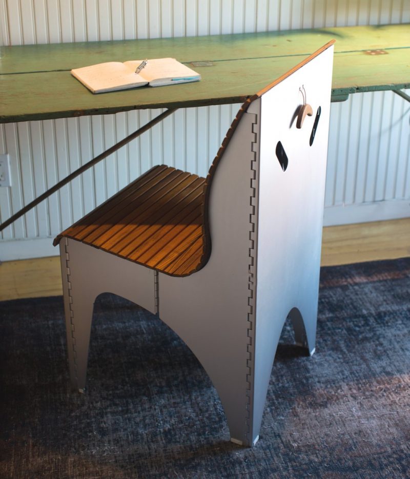 From Sheet to Seat! the Ollie Chair By RockPaperRobot. - The Architects ...