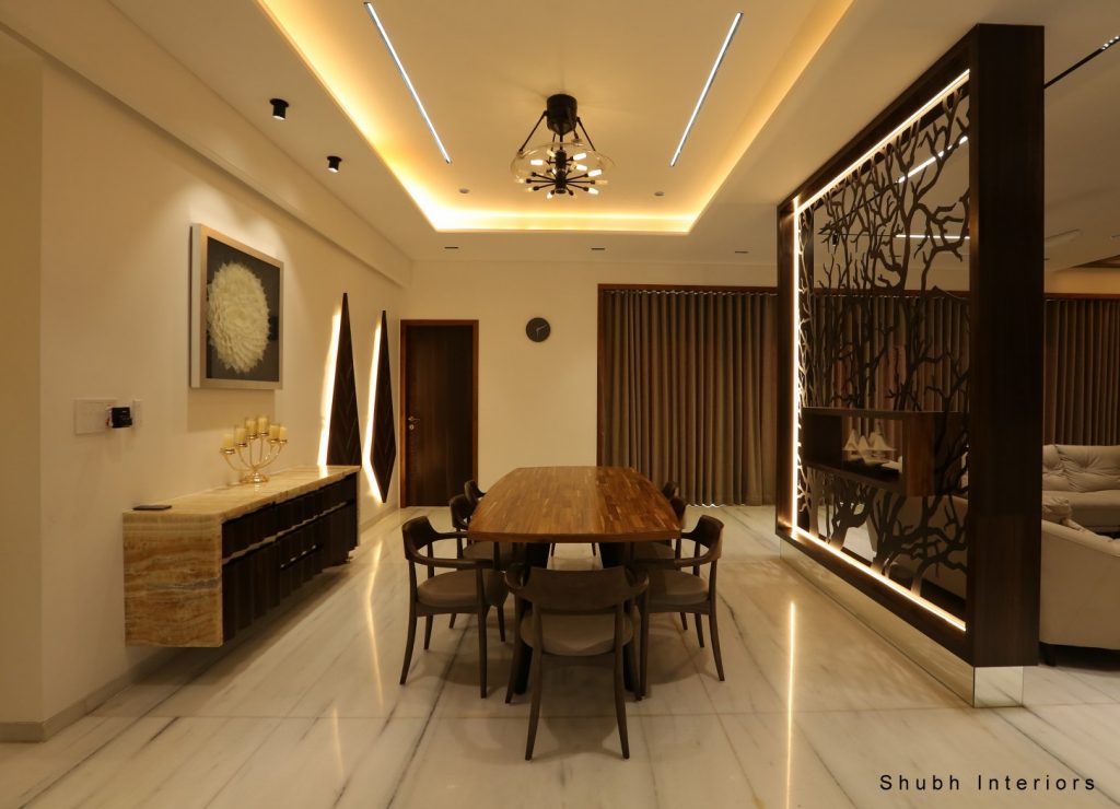 Contemporary Yet Classy Home Décor | Shubh Interiors - The Architects Diary