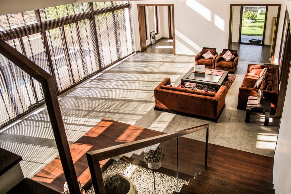 Weekend Home Amidst Naturally Enclosed Green Dome | Design Storeys ...