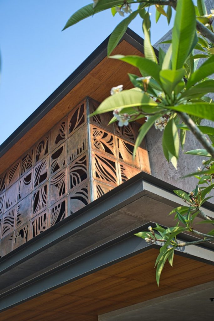 Rustic Exterior and Sleek Finish Interior | webe design lab - The ...