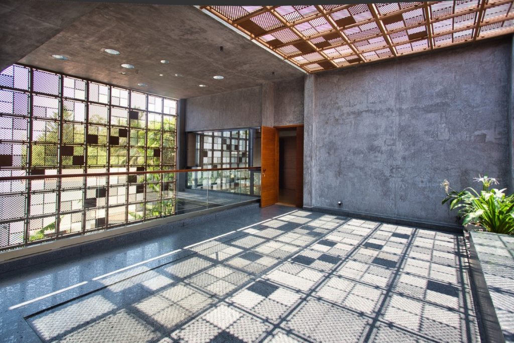 Rustic Exterior and Sleek Finish Interior | webe design lab - The ...