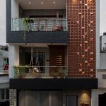 Bungalow Elevation is a Play Of Patterns and Textures | ANTARIKSH ...