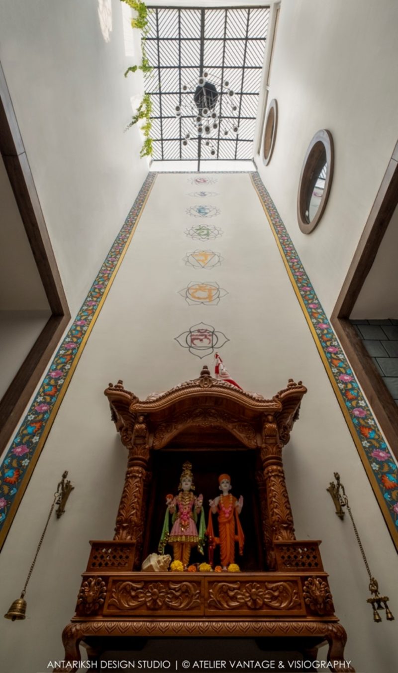 Bungalow Elevation is a Play Of Patterns and Textures | ANTARIKSH ...