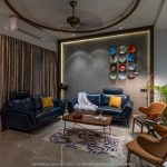 Bungalow Elevation is a Play Of Patterns and Textures | ANTARIKSH ...