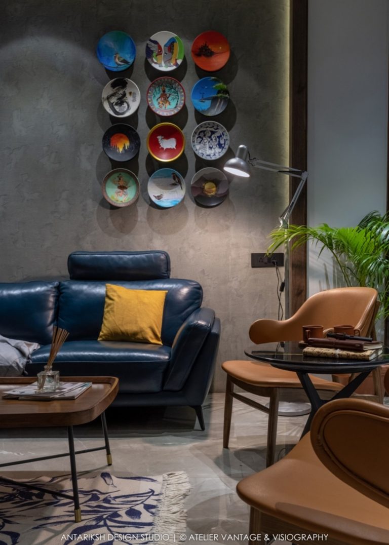 Bungalow Elevation is a Play Of Patterns and Textures | ANTARIKSH ...