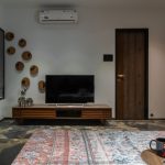 Bungalow Elevation is a Play Of Patterns and Textures | ANTARIKSH ...