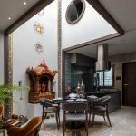 Bungalow Elevation is a Play Of Patterns and Textures | ANTARIKSH ...