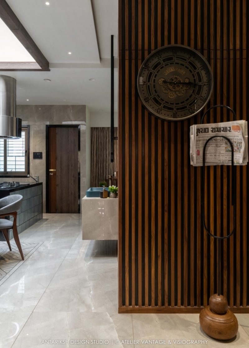 Bungalow Elevation is a Play Of Patterns and Textures | ANTARIKSH ...