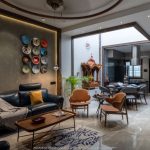 Bungalow Elevation is a Play Of Patterns and Textures | ANTARIKSH ...