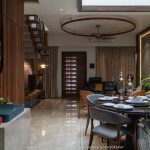 Bungalow Elevation is a Play Of Patterns and Textures | ANTARIKSH ...