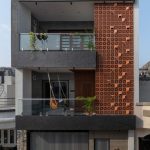 Bungalow Elevation is a Play Of Patterns and Textures | ANTARIKSH ...