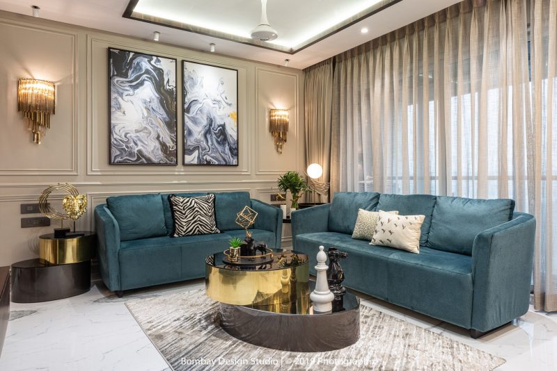 An Apartment Interiors Supple Hues And A Flavor Of Richness | Bombay ...