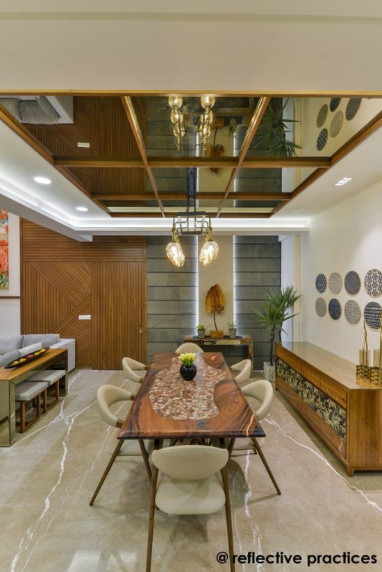 Residence Design with An Asymmetrical Expression | Reflective Practices ...