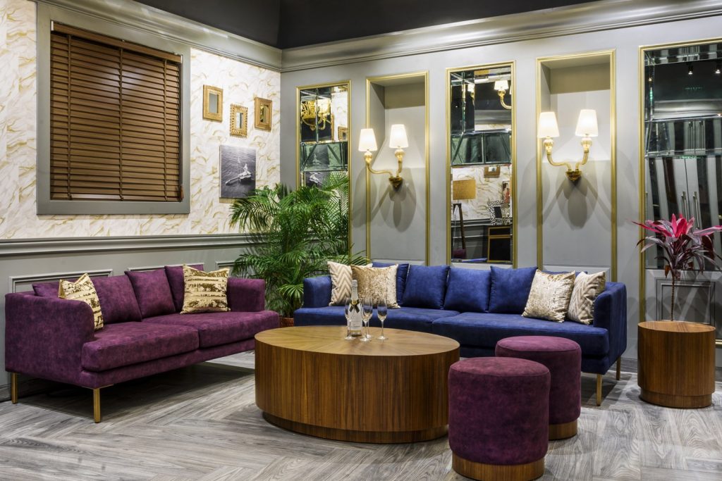 Lounge Interior With An Eclectic Sense Of Luxury And Comfort | Design ...