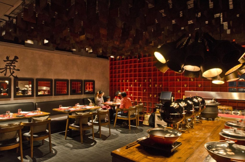 The Orient - Restaurant Interior reflecting Feng Shui & Taoism ...