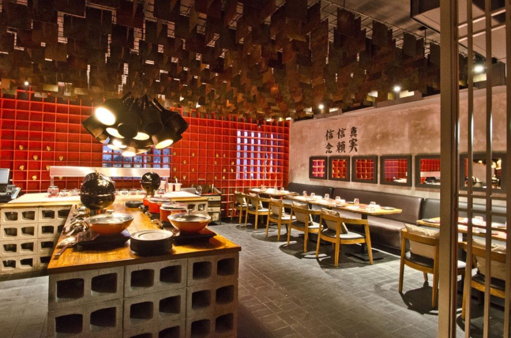 The Orient - Restaurant Interior reflecting Feng Shui & Taoism ...