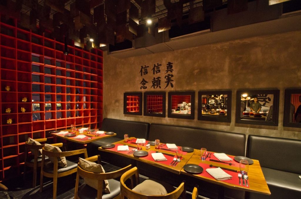 The Orient - Restaurant Interior reflecting Feng Shui & Taoism ...