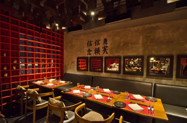 The Orient - Restaurant Interior reflecting Feng Shui & Taoism ...