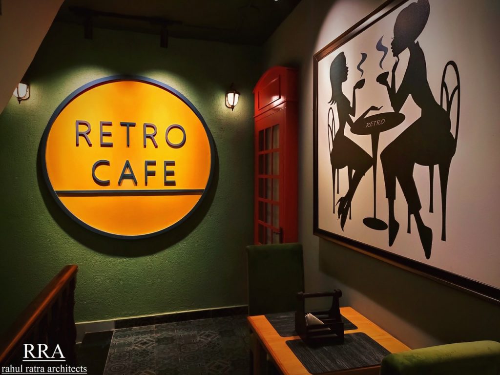 Retro Cafe | Rahul Ratra Architects - The Architects Diary