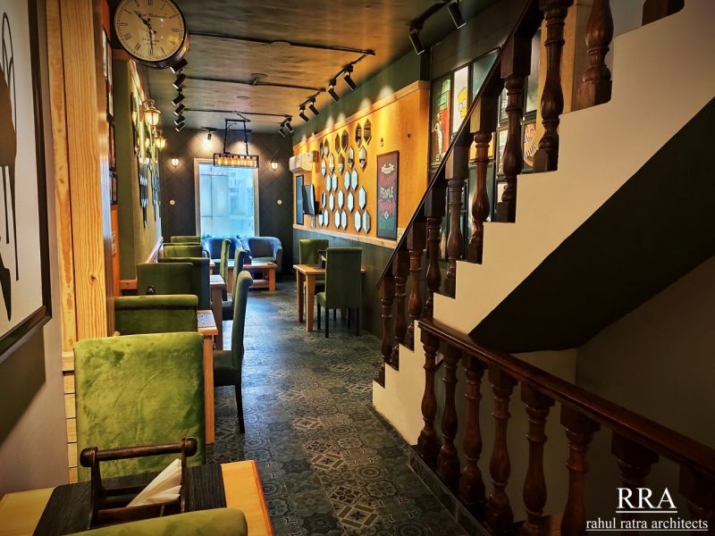 Retro Cafe | Rahul Ratra Architects - The Architects Diary