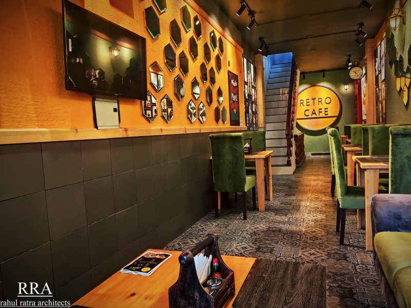 Retro Cafe | Rahul Ratra Architects - The Architects Diary