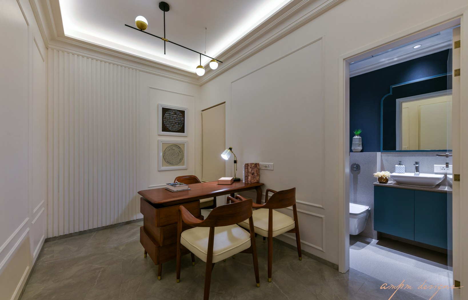 Apartment Interior Adding Classic Moldings To Modern Life | Ampm ...