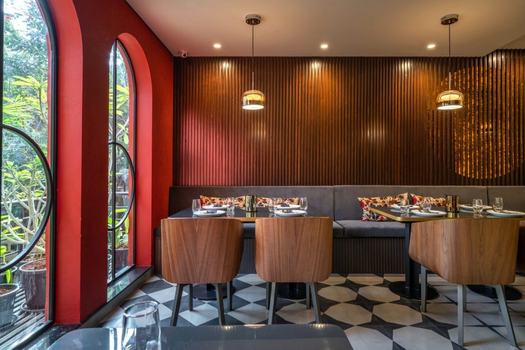 Zuci- A Delightful European Style Restaurant Interior | F+S Designs ...