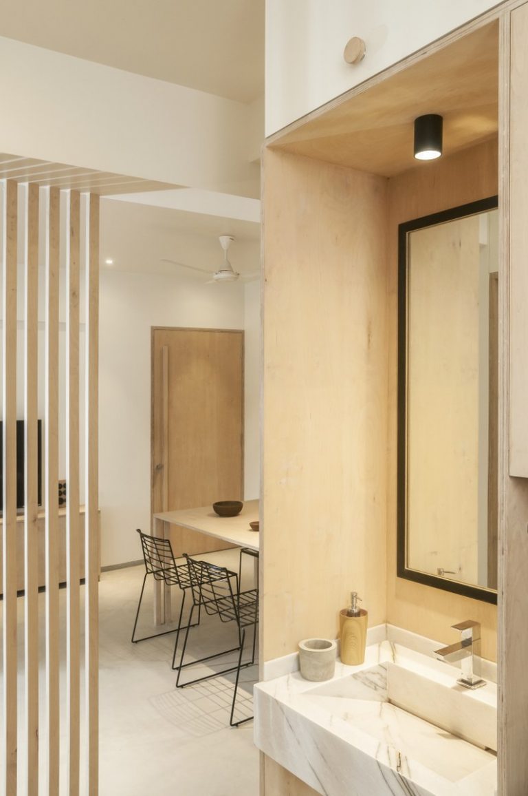 A home with monolithic interior yet delicate in Its Articulation| SML ...