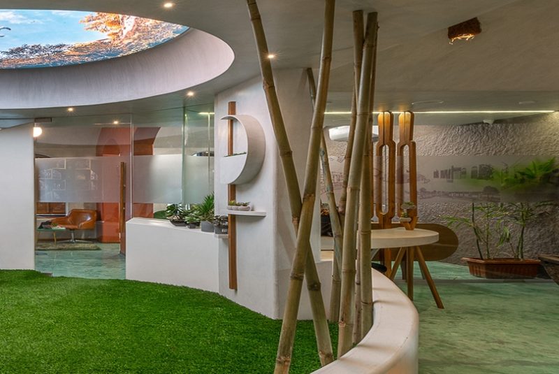 Unconventional And Dynamic Office Space Design | Chitte Architects ...