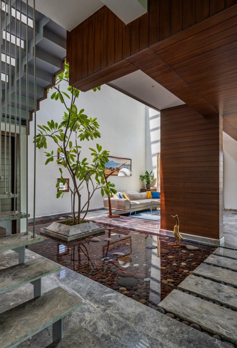 House Which Evocates Contemporary Lifestyle | Techno Architects - The ...