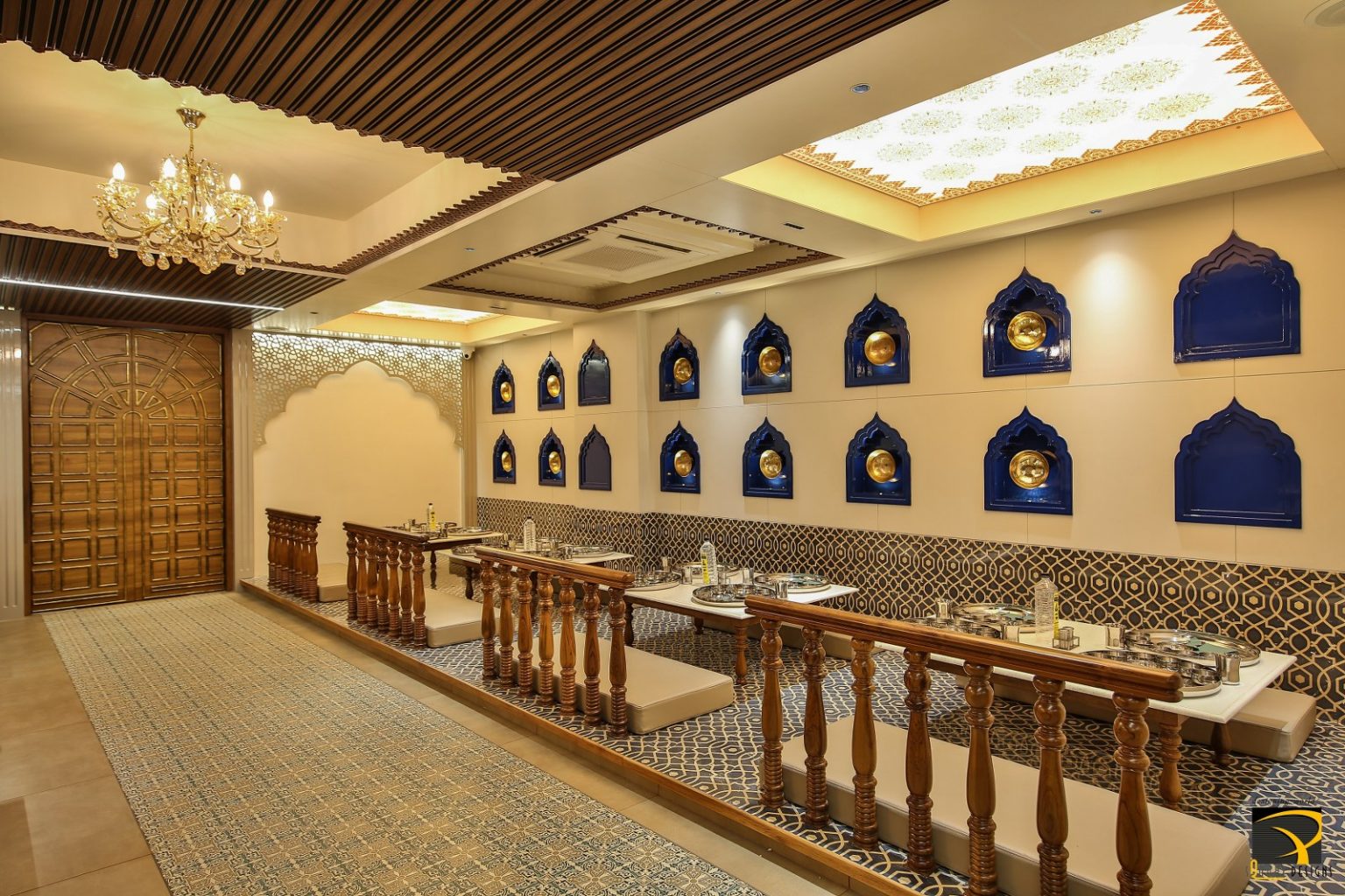 Atithi-Gujarati Style Restaurant Interiors | P square Designs - The ...