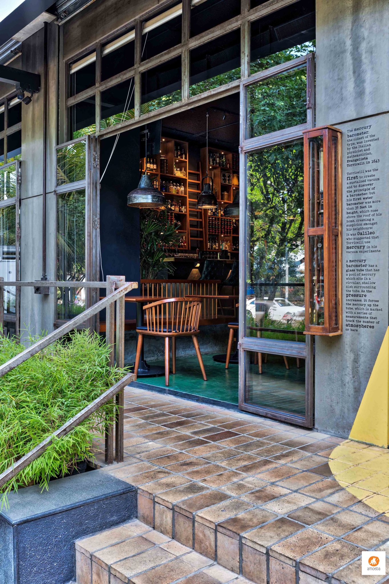 Barometer - Rustic Yet Classy Restaurant Interior | Amoeba Design - The ...