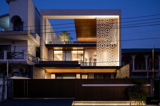 House Facade with Indian Jaali that gives a distinctive identity | 23DC ...