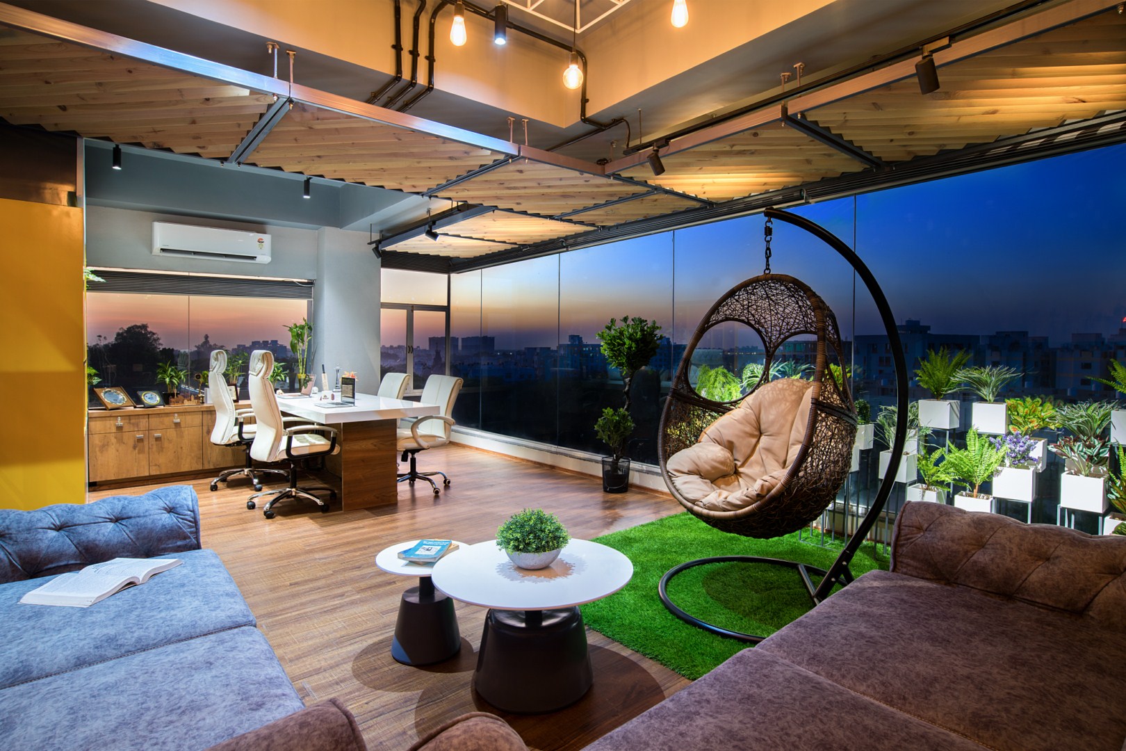 This Workspace Design With Low Cost Yet Uplifting Environment | Chirag ...