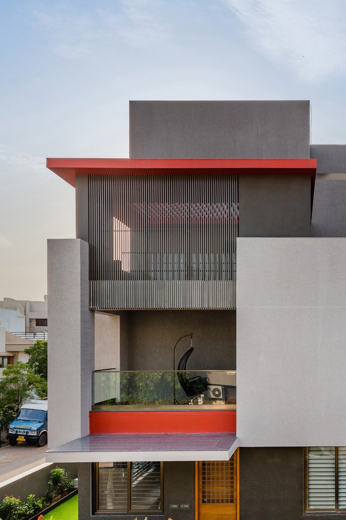 Scarlet House- A Unique Residence With Distinct Design Language ...