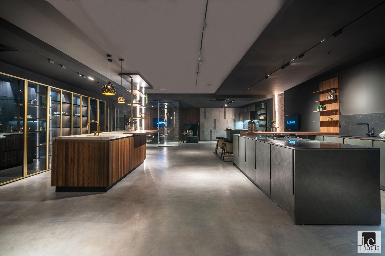 An Underground Kitchen Showroom Which Has Its Roots Tied To Italy | I.E ...