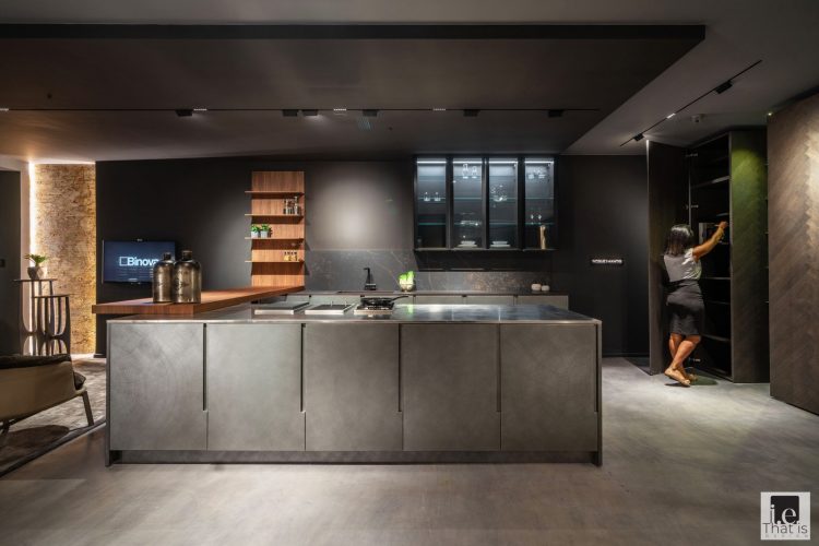 An Underground Kitchen Showroom Which Has Its Roots Tied To Italy | I.E ...