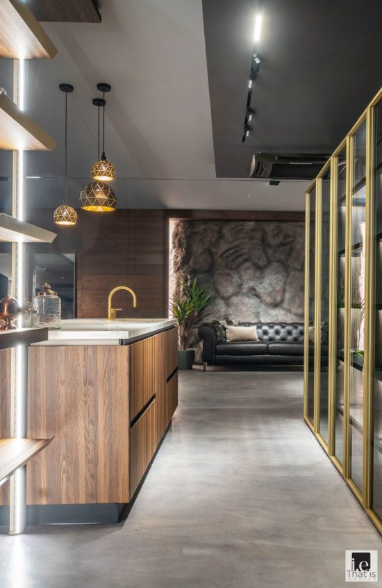 An Underground Kitchen Showroom Which Has Its Roots Tied To Italy | I.E ...
