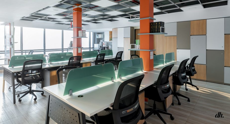 Vibrant Office With Dynamic And Stimulating Work Environment | Dhruti ...