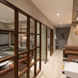 Apartment Interior Adding Classic Moldings To Modern Life | Ampm ...