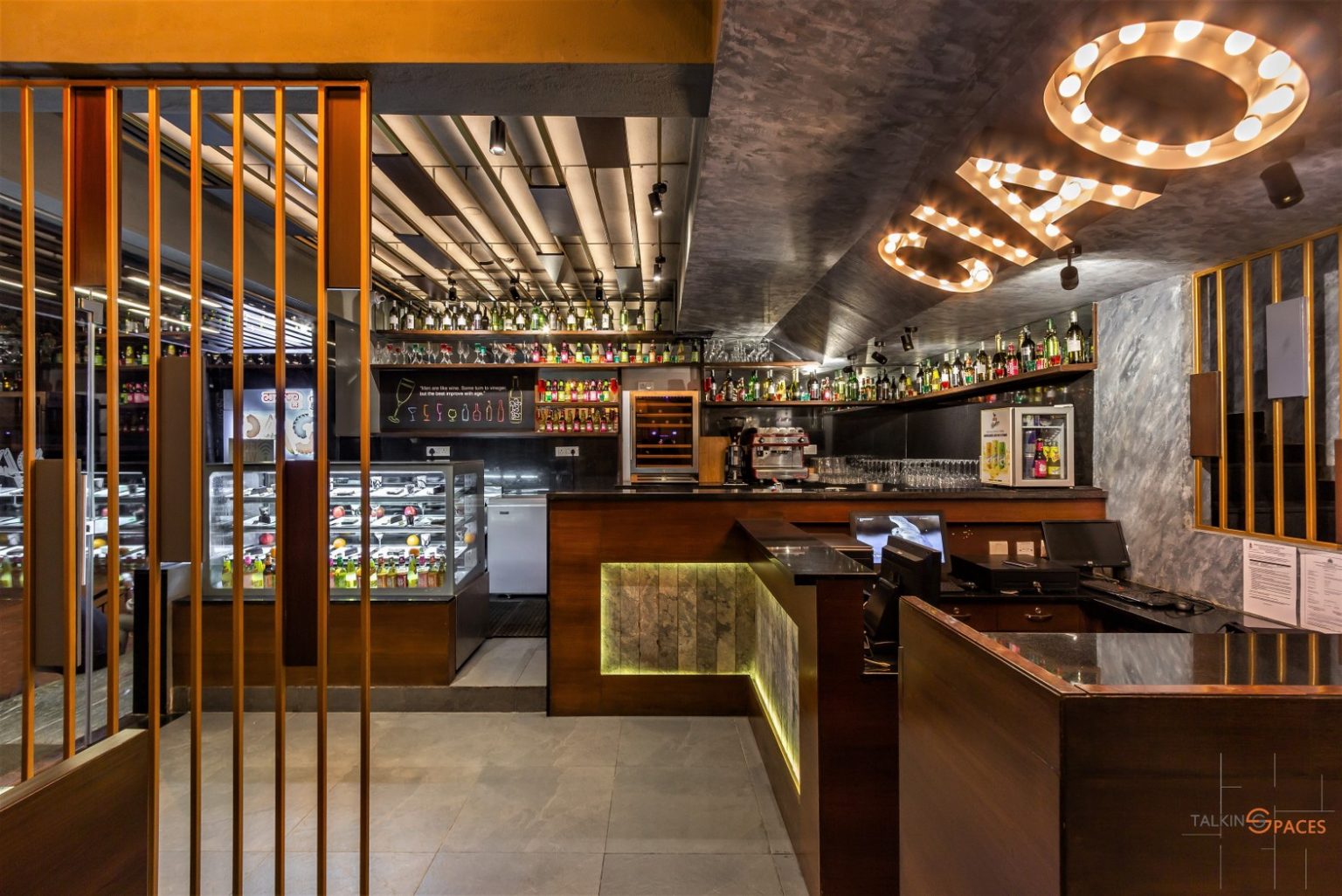 Italian Restaurant Interior With Eclectic Mix Furniture | Talking ...