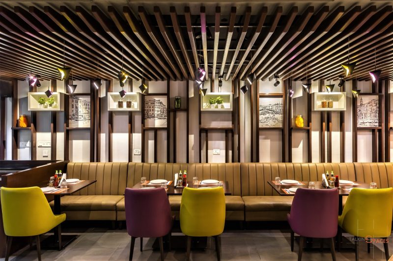 Italian Restaurant Interior With Eclectic Mix Furniture | Talking ...